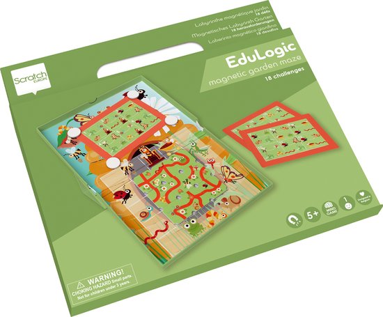 Coffret Scratch EduLogic : LABYRINTHE DE JARDIN MAZE (fermé), 25 ...