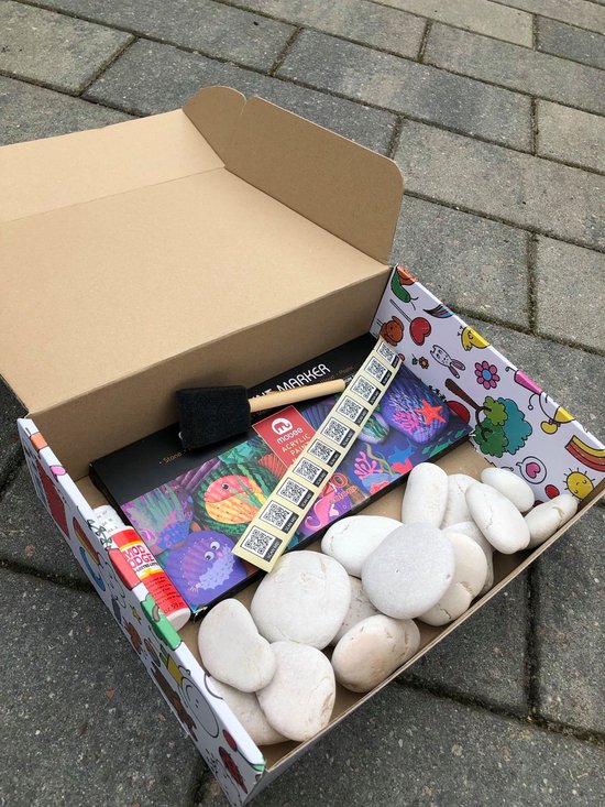 Starterspakket Happy Stones maken - 52 delig | stenen schilderen ...