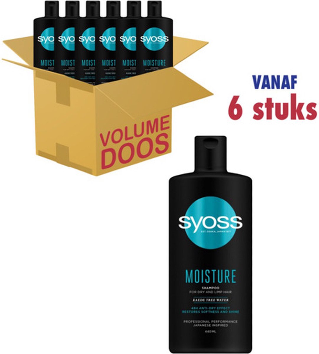 Syoss Moisture - Kaede Tree Water Shampoo | bol.com