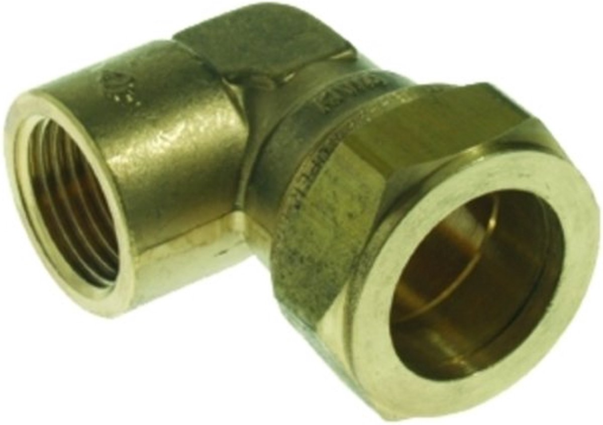 Vsh Knelfitting haakse kopp.1 2 lange bi.x 15 mma 40 stuks knel messing | bol.com