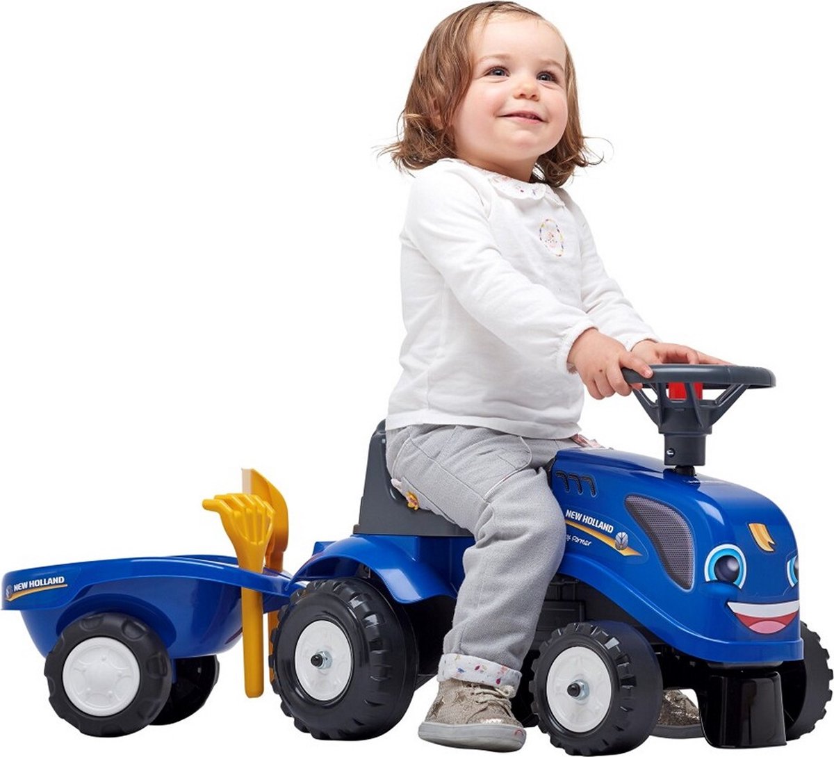 Falk New Holland Looptractor Set Blauw | bol.com
