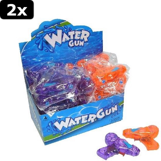 2x Mini Waterpistool 11cm Assorti | bol