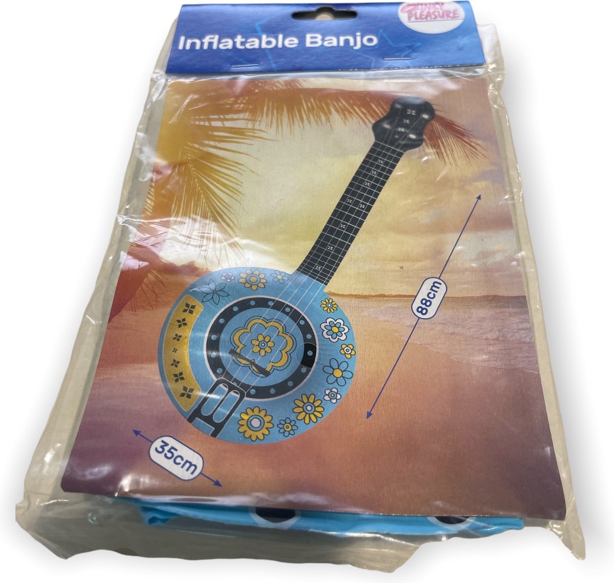 Opblaasbare Banjo 88cm + Opblaasbare Bekerhouder | bol.com