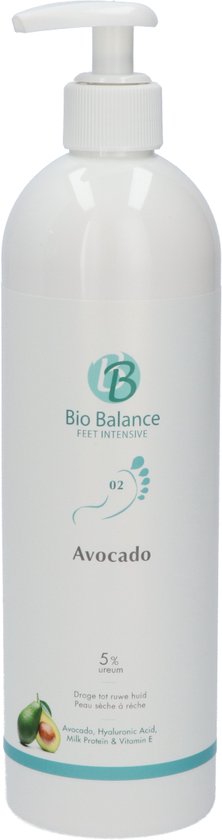 Bio Balance - Voetcrème - Avocado - 5% Ureum - Droge tot ruwe huid ...