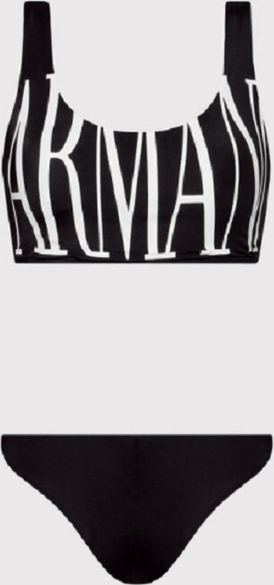 Emporio Armani SUSTAINABLE BOLD LOGO Bikini Set | bol.com