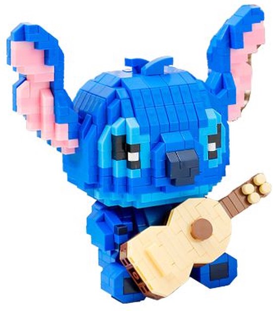 LP Gitaar Spelende Stitch nanoblock - 723 miniblocks | bol.com