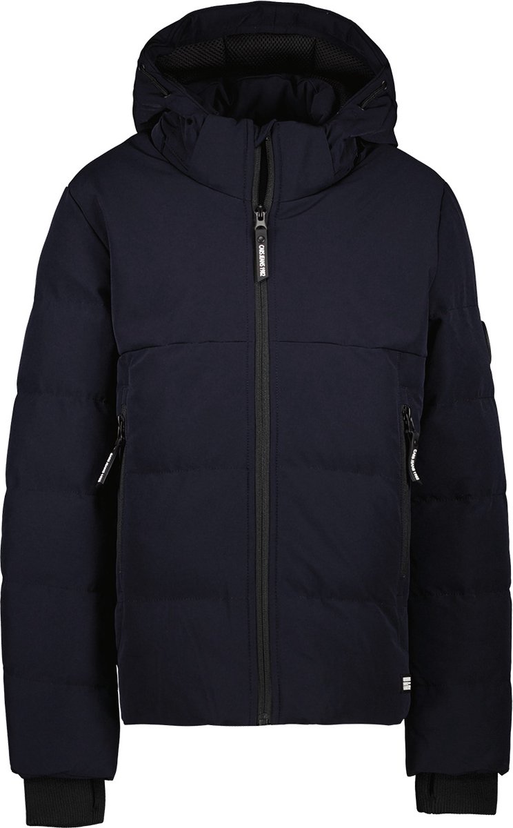 Cars jeans winterjas jongens - donkerblauw - Eltham - maat 140 | bol.com