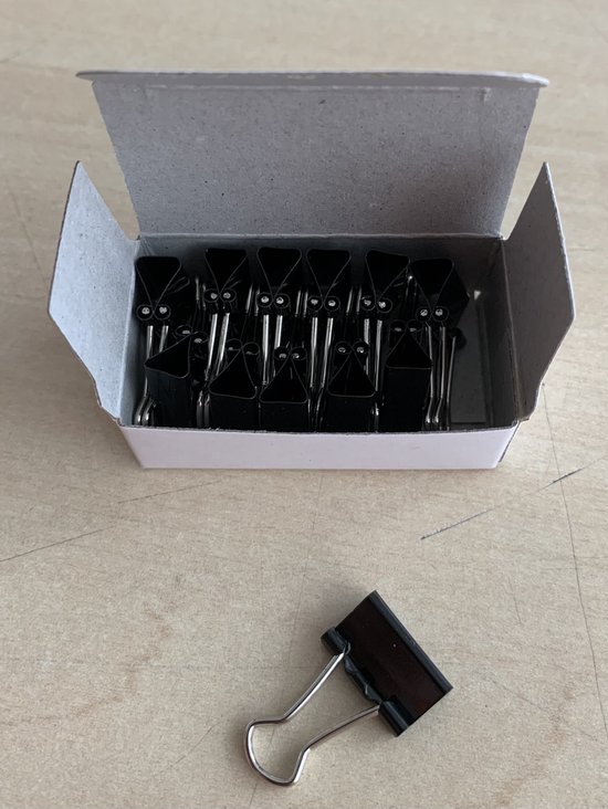 Papierklem MAUL 213 foldback 16mm capaciteit 5mm zwart | bol.com Papierklem MAUL 213 foldback 16mm capaciteit 5mm zwart | bol.com