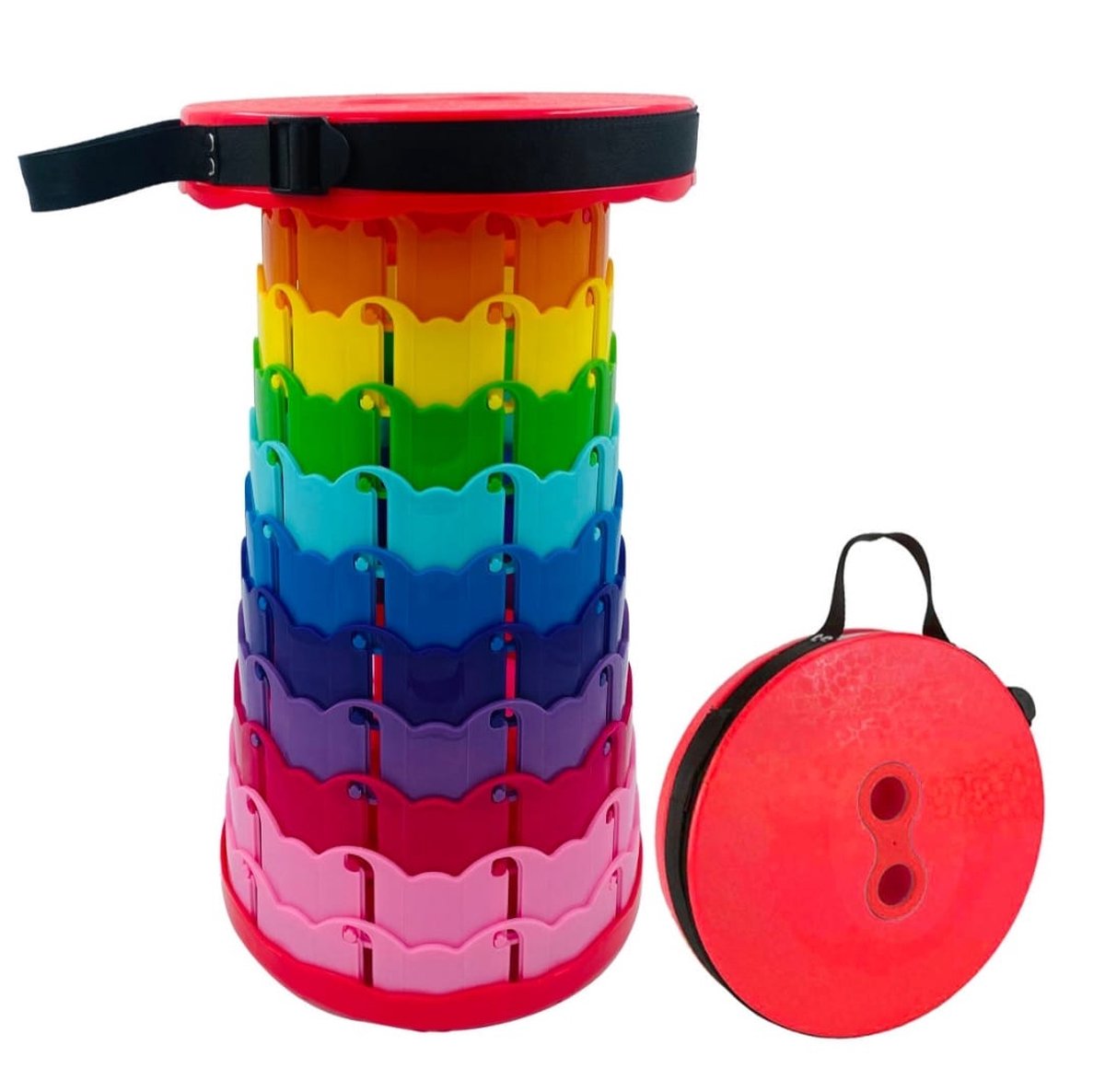 Telescoop kruk - Draagbaar - Inklapbaar - Outdoor - Festival - Camping - Stoel - Kruk... | bol.com