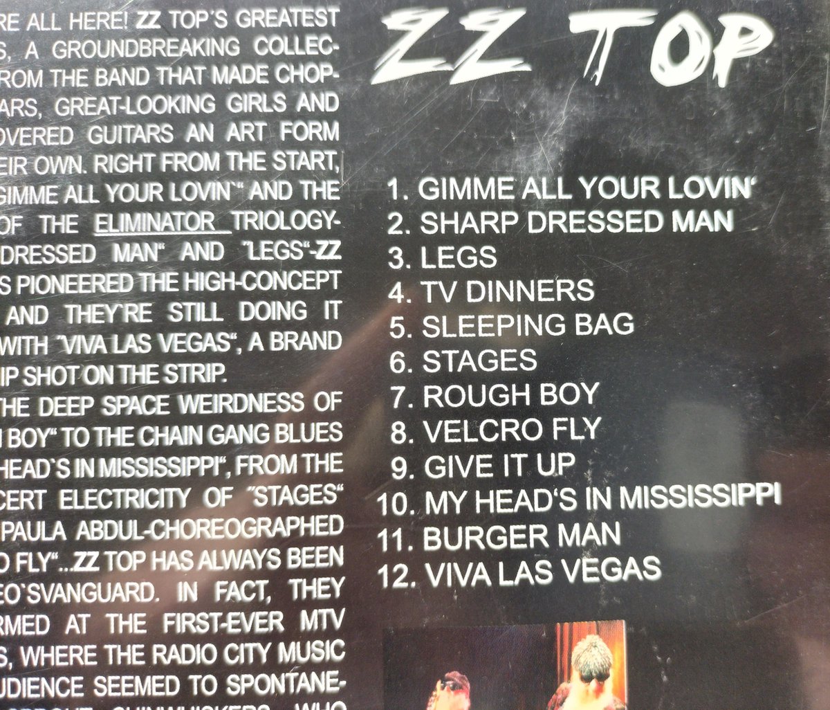 ZZ Top – Greatest Hits (2004) DVD= in nieuwstaat, Zz Top | Muziek | bol.com