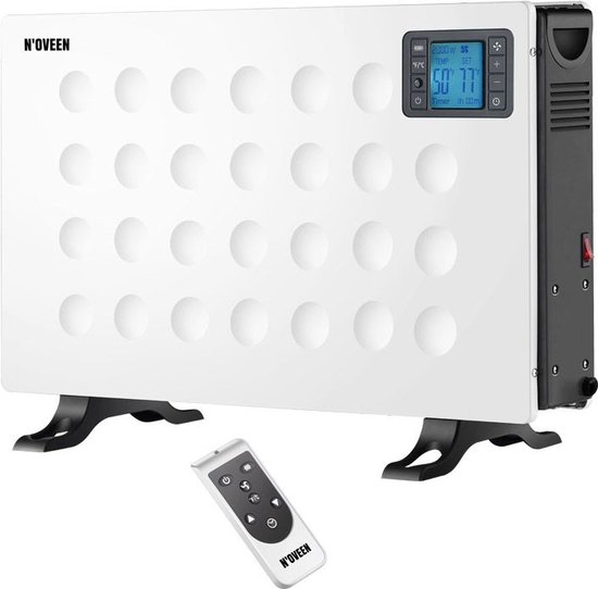 Noveen CH8000 LCD Smart, Convector elektrisch verwarmingstoestel, 24 ...