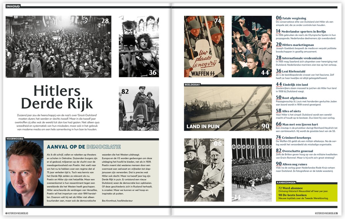 Historisch Nieuwsblad - Hitlers Derde Rijk | bol.com