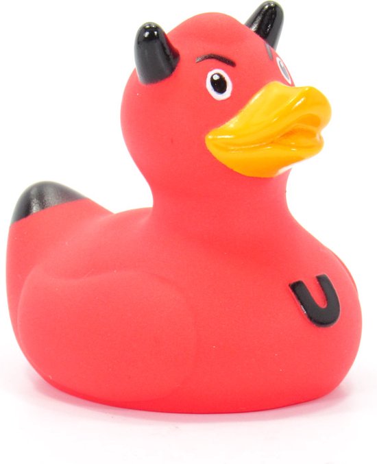 Deluxe Mini DEVIL Duck van Bud Duck: Mooiste Design badeend ter Wereld ...