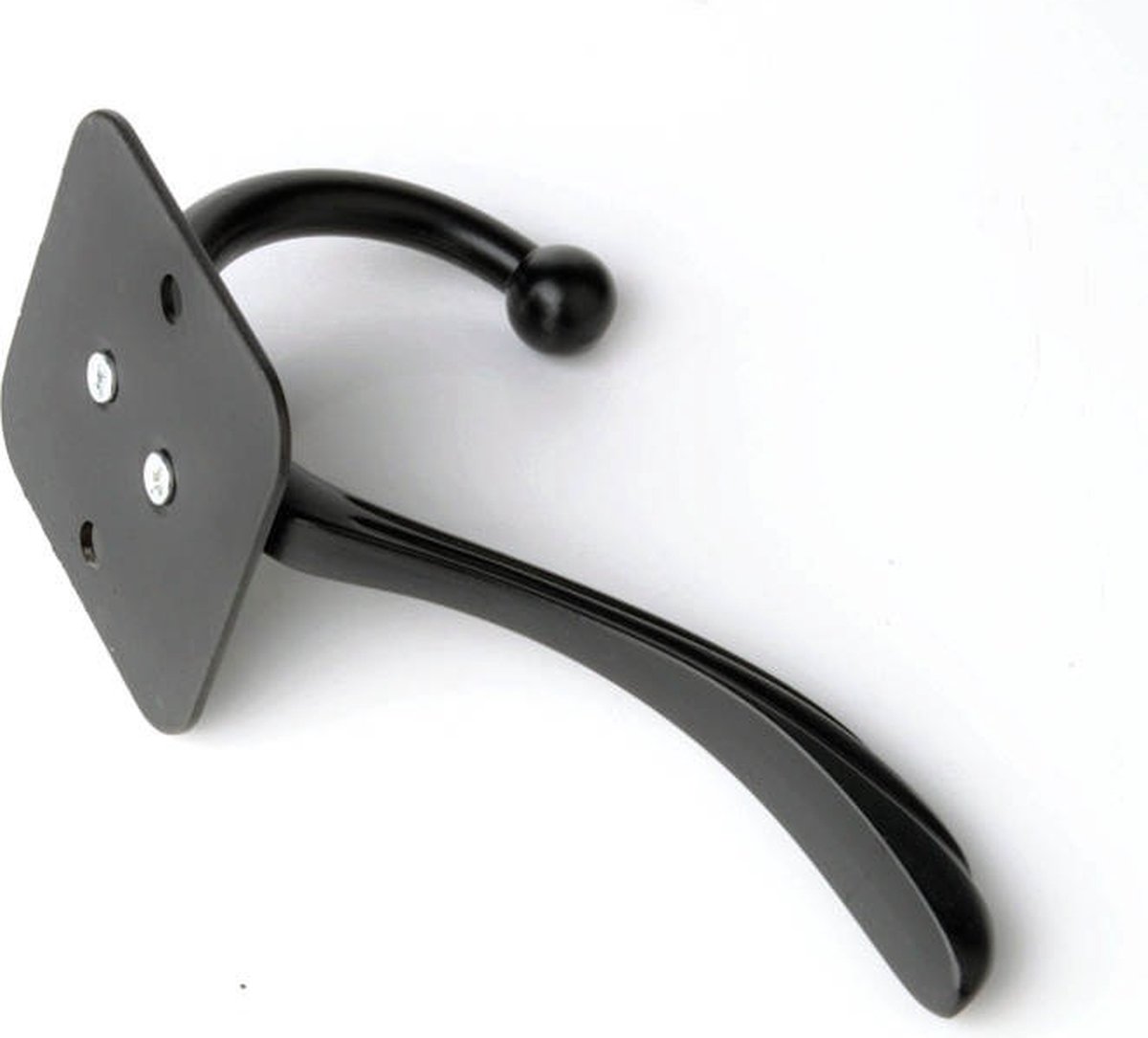 Jashaak Zwart 'heavy' + 2 schroeven en pluggen | Ophanghaken ...