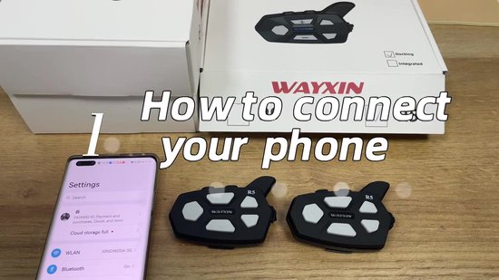 WAYXIN - Intercom motor - Intercom helm - Headset - Communicatie ...