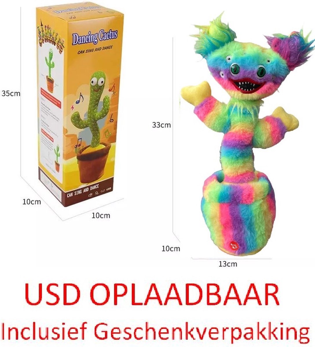 Livano - Dansende Cactus - Dancing HUGGY WUGGY Cactus - Pratende Cactus ...