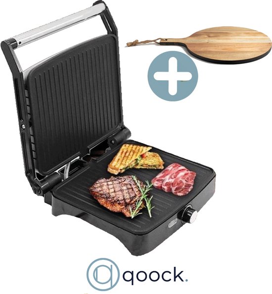 CF Cooking© | XL Panini Grill | 1800W | Graniet Coating | + Panini ...