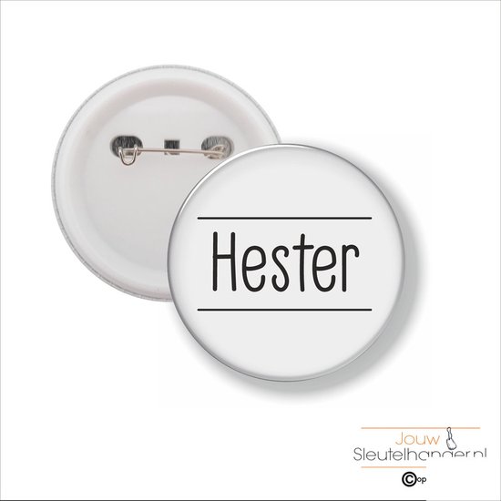 Button Met Speld 58 MM - Hester | bol