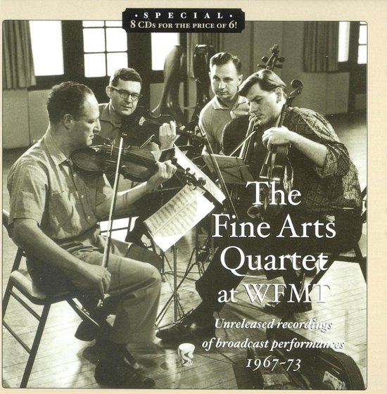Fine Arts Quartet - The Fine Arts Quartet At WFMT Radio (8 CD), Fine ...