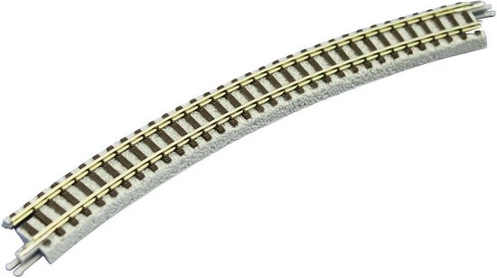 Z Rokuhan rails (met ballastbed) 7297014 Gebogen rails 30 ° 245 mm 6 stuk(s) | bol