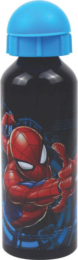Spider Man Aluminium Fles 500ml - Marvel | bol.com