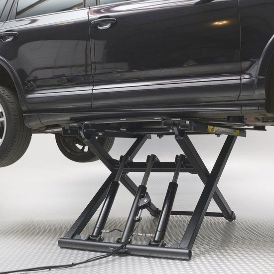 Datona® Auto poetsbrug - 230V - Zwart | bol