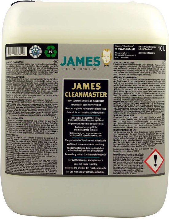 James Cleanmaster 10 liter | bol.com
