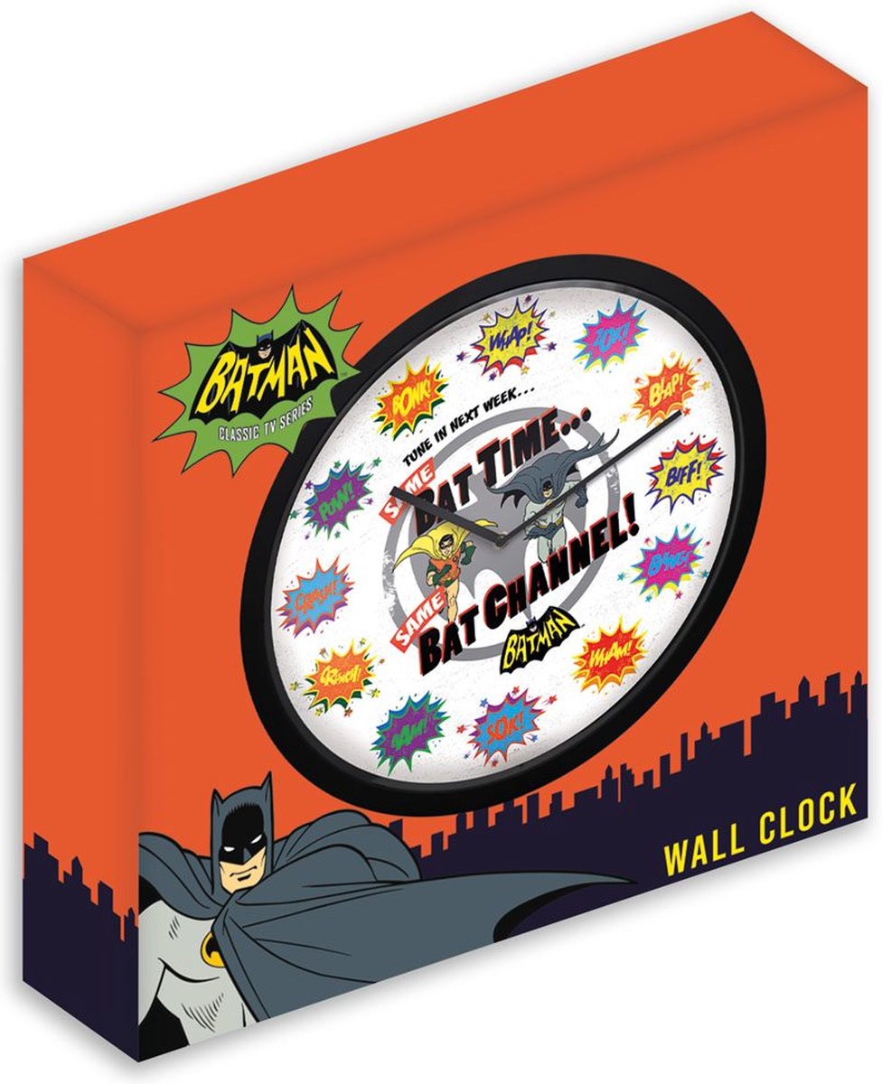 DC Comics Wall Clock Batman Retro | bol.com