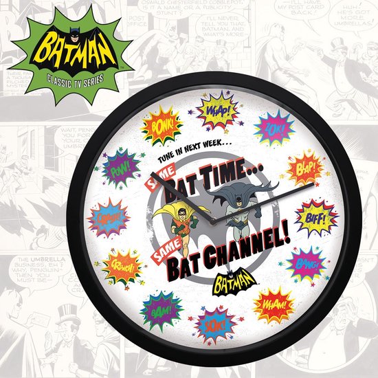 DC Comics Wall Clock Batman Retro | bol.com
