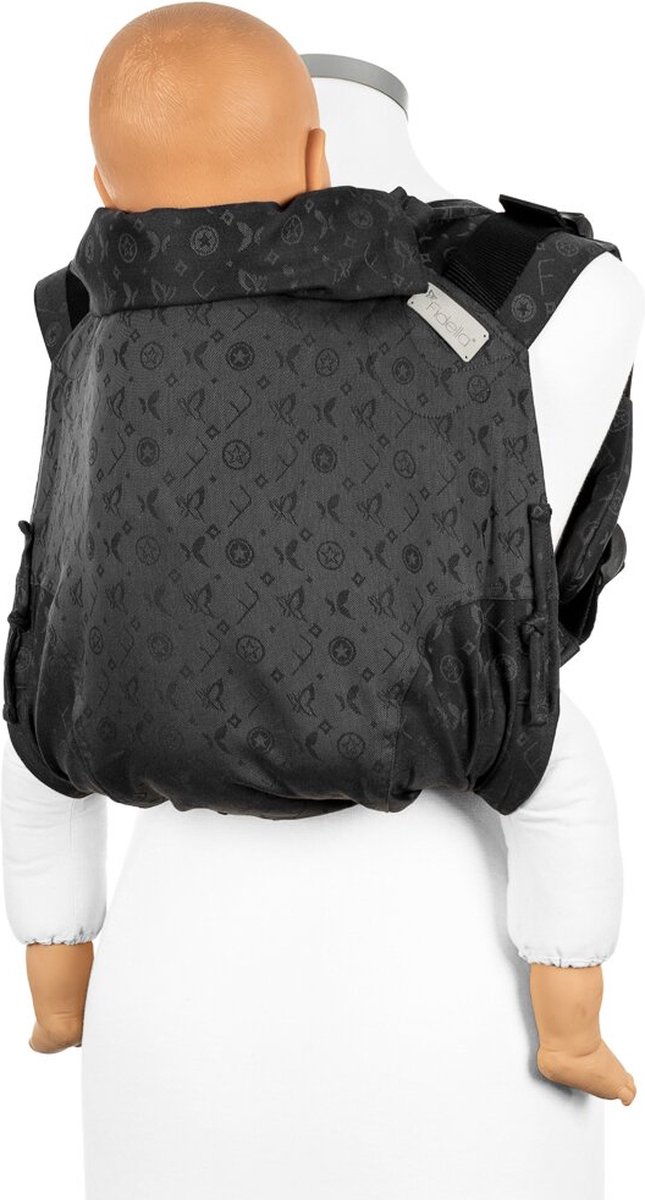 Fidella Onbuhimo V2 - Ergonomische Rugdrager - Saint Tropez - antraciet ...