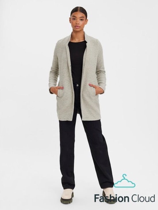 Vero Moda Brushed Katrine Jacket Laurel Oak GRAU XS | bol