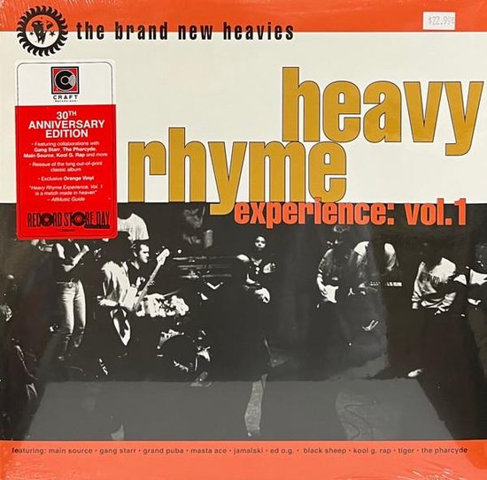 Brand New Heavies - Heavy Rhyme Experience: Vol.1 (LP), Brand New ...