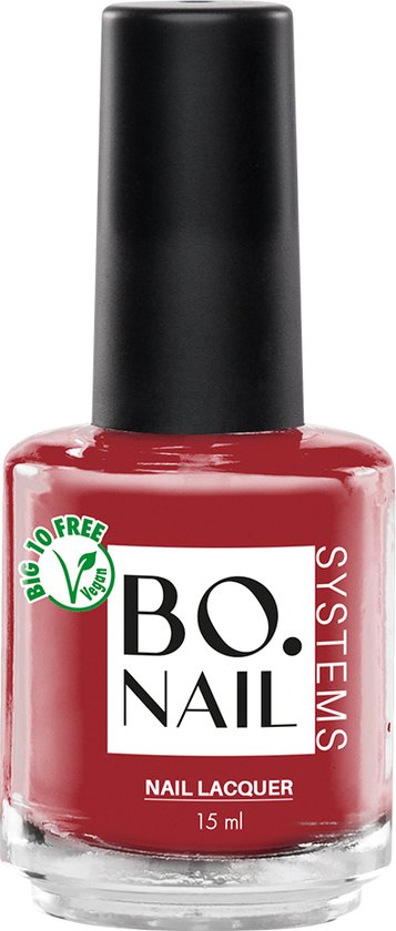 BO.NAIL SYSTEMS BO Nail Lacquer #024 Bloody Mary 15ml | bol.com