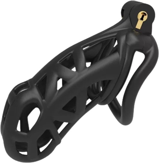 SissyMarket - The Feminizer V2 - Zwart - XLarge - Peniskooi - Chastity ...