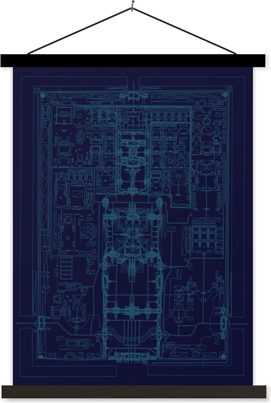 illustration des plans de l'affiche de l'école de la cité interdite ...