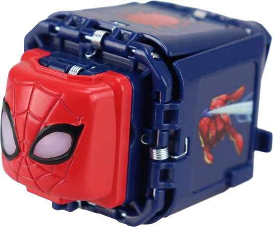 Marvel Spider-Man Battle Cube - Dr Octopus Vs Glowing Spiderman 2 Pack ...