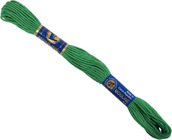 Borduurgaren, groen, 8 m/ 1 bol | bol