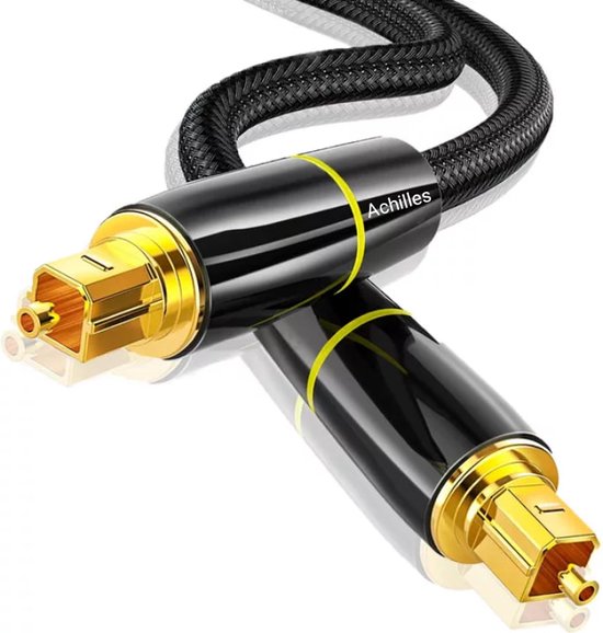 Achilles Toslink kabel - Hoog Kwaliteit 6M - Toslink Kabel Dolby ...