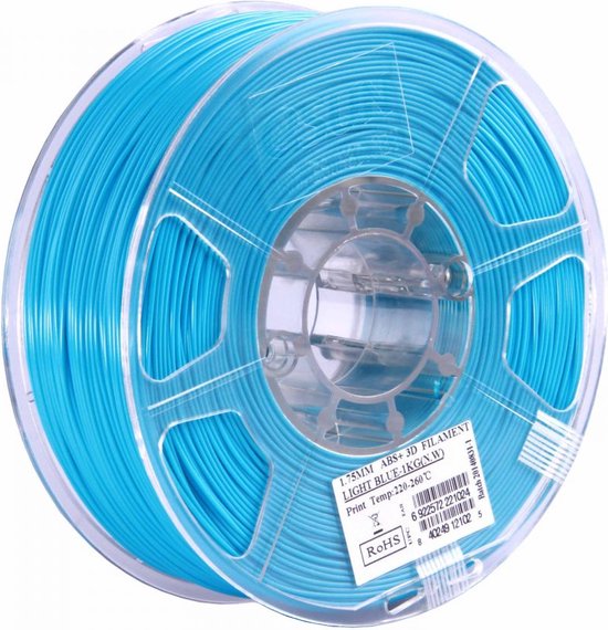 eSun ABS 1.75mm light blue 1kg | bol.com