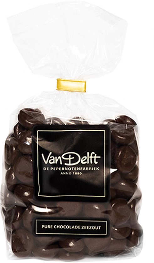 Van Delft - Pure Chocolade Zeezout Kruidnoten - 225gr - Chocolade ...
