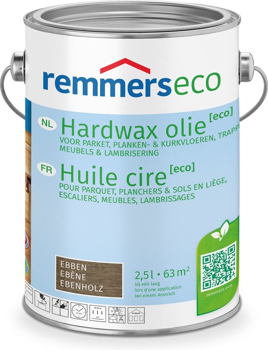 Remmers Hardwax Olie Eco Ebben 2,5 liter | bol