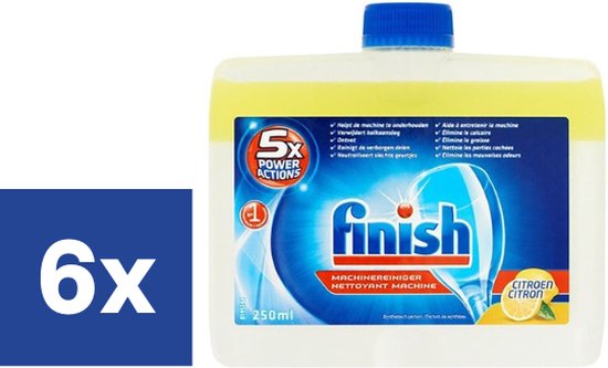 Finish Citroen Integrale Machinereiniger - 6 x 250 ml | bol