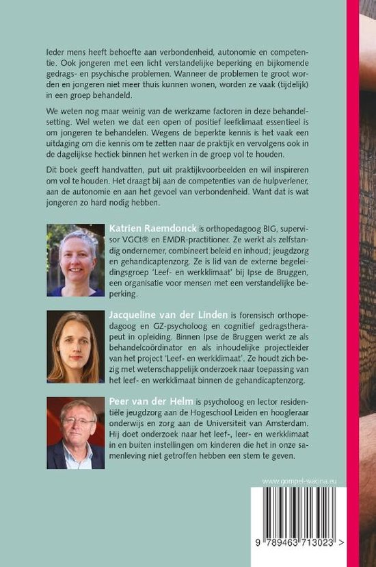 Leefklimaat in de praktijk | 9789463713023 | Katrien Raemdonck | Boeken ...