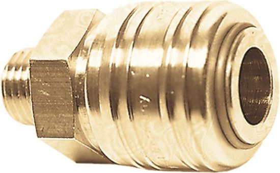 Snelkoppeling met hoes 6mm prijs p.st./ 30 st.in overdoos | bol