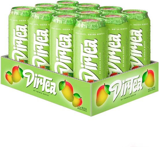 Dirtea by Shirin David Juicy Mango 12x500 ml | bol.com