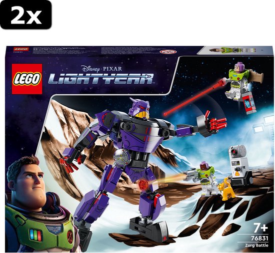 2x LEGO Disney Lightyear Zurg Battle | bol.com
