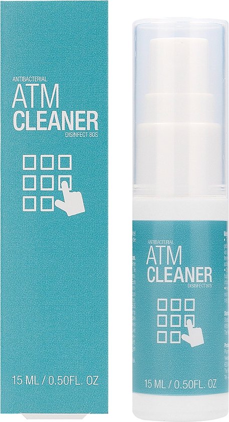 Antibacterial ATM Cleaner - Disinfect 80S - 15ml | bol