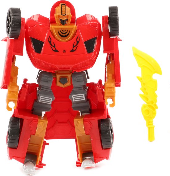 Roboforces - Transformation Robot - Thunder - Robot speelgoed - ORANJE ...