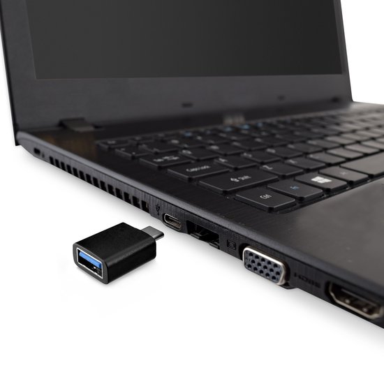 USB C to USB Adapter V7 V7U3C2A-BLK-1E | bol