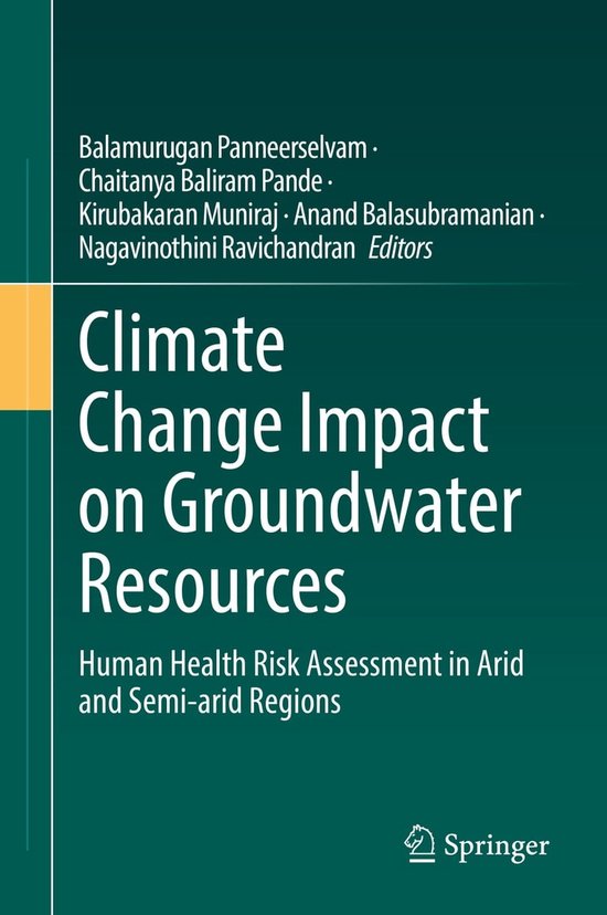 Climate Change Impact on Groundwater Resources (ebook) | 9783031047077 ...